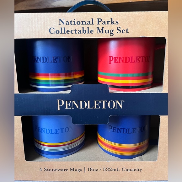 Pendleton | Dining | Pendleton 2 Sets Of 4 National Parks Collectable ...